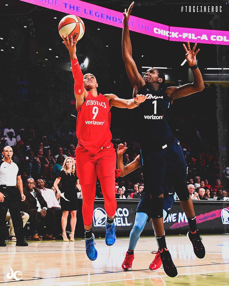 Catch the Washington Mystics at the Entertainment & Sports Arena